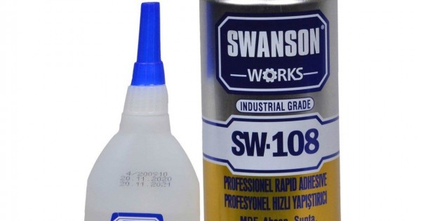 Swanson Works Mdf Kit Profesyonel Hızlı Yapıştırıcı Seti 400 ML - SW ...